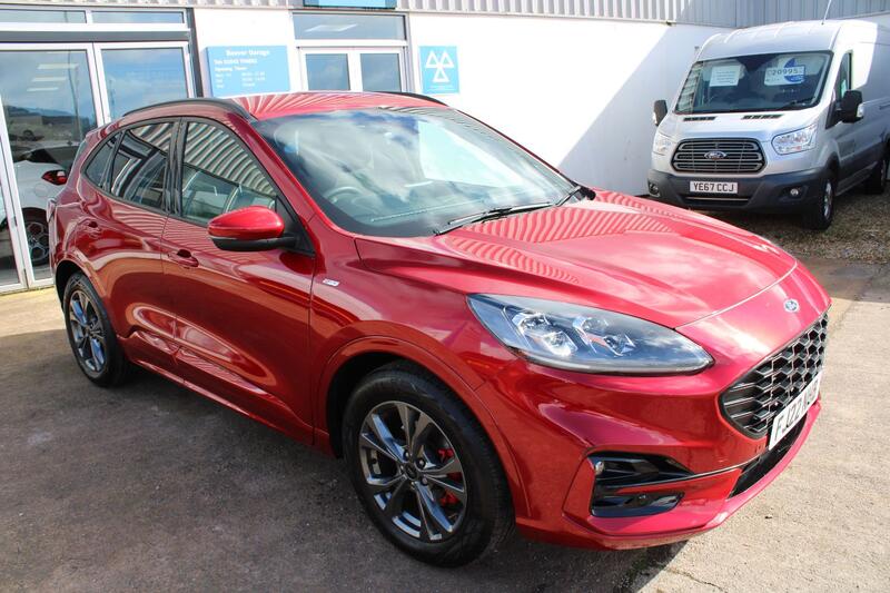 Used FORD KUGA 2022 Red in Minehead, Somerset | Beaver Garages