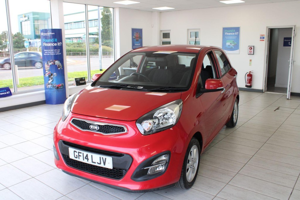 SOLD - Used KIA PICANTO 2014 Red in Minehead, Somerset | Beaver Garages