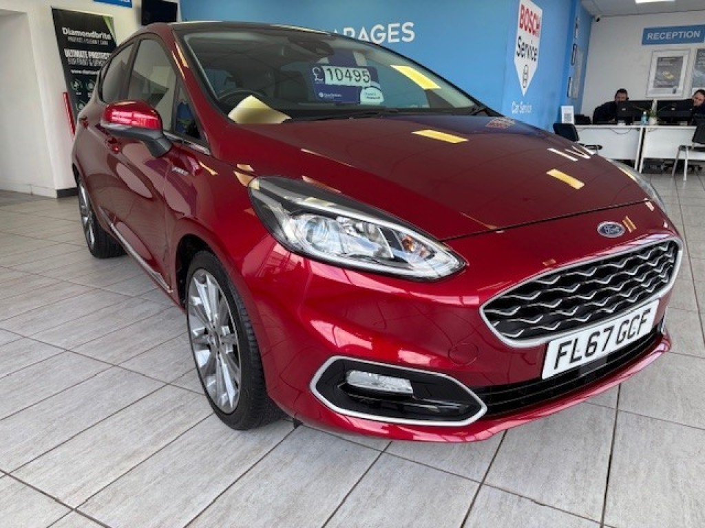 Used FORD FIESTA 2018 Red for sale - £9995 in Minehead, Somerset ...