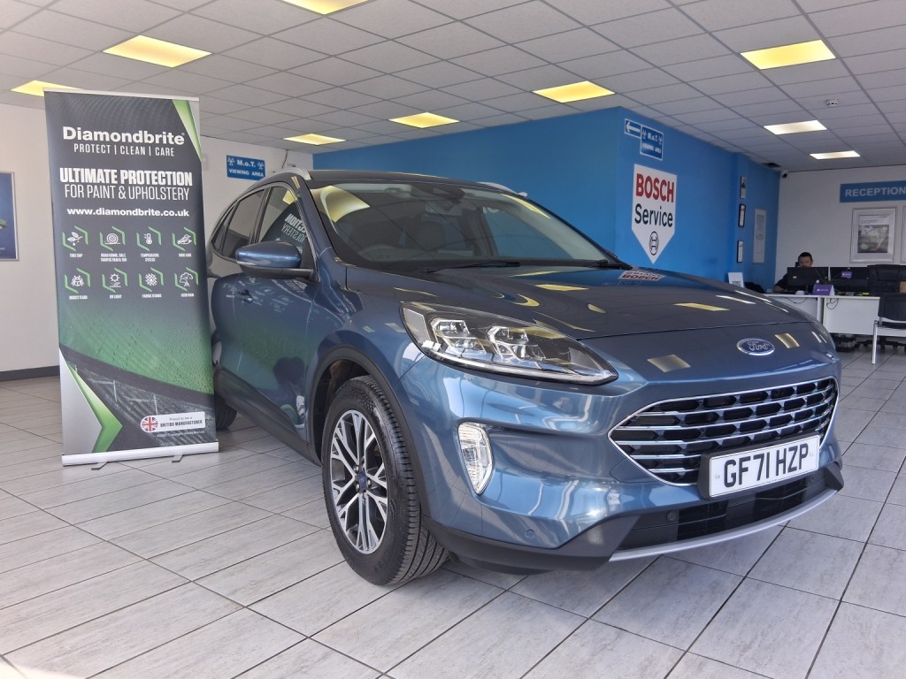 SOLD - Used FORD KUGA 2021 Blue in Minehead, Somerset | Beaver Garages