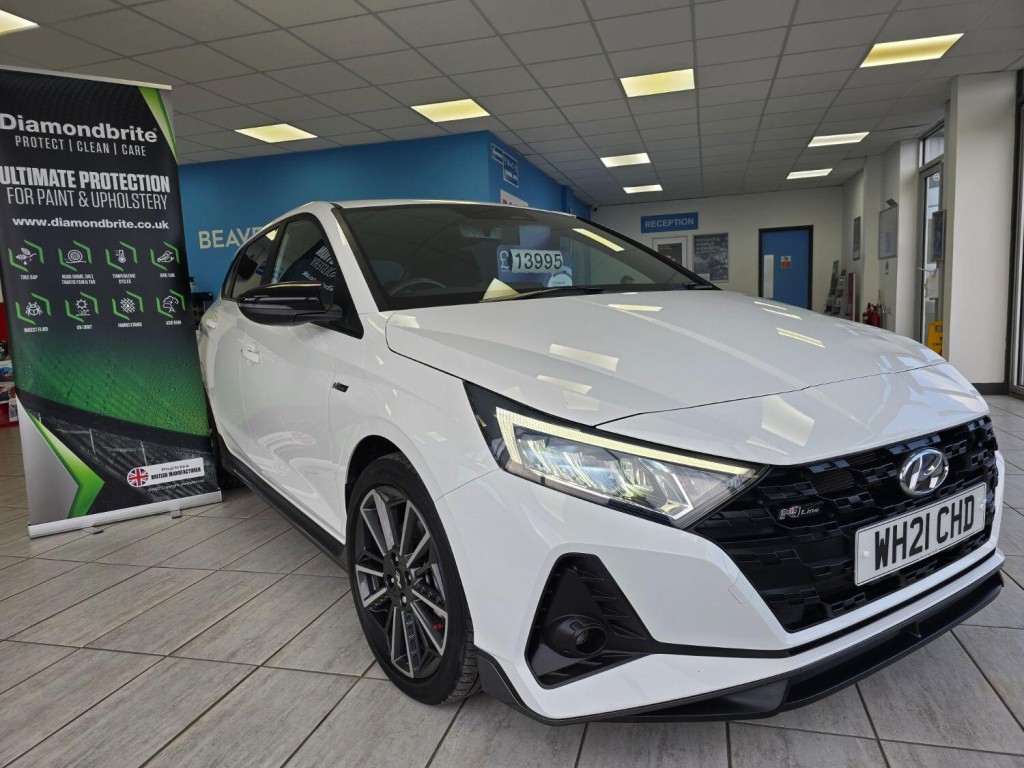 SOLD - Used HYUNDAI I20 2021 White in Minehead, Somerset | Beaver Garages
