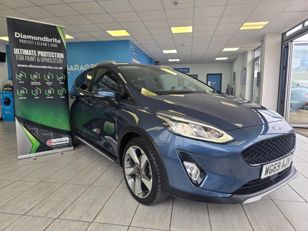 SOLD - Used FORD FIESTA 2019 Blue in Minehead, Somerset | Beaver Garages