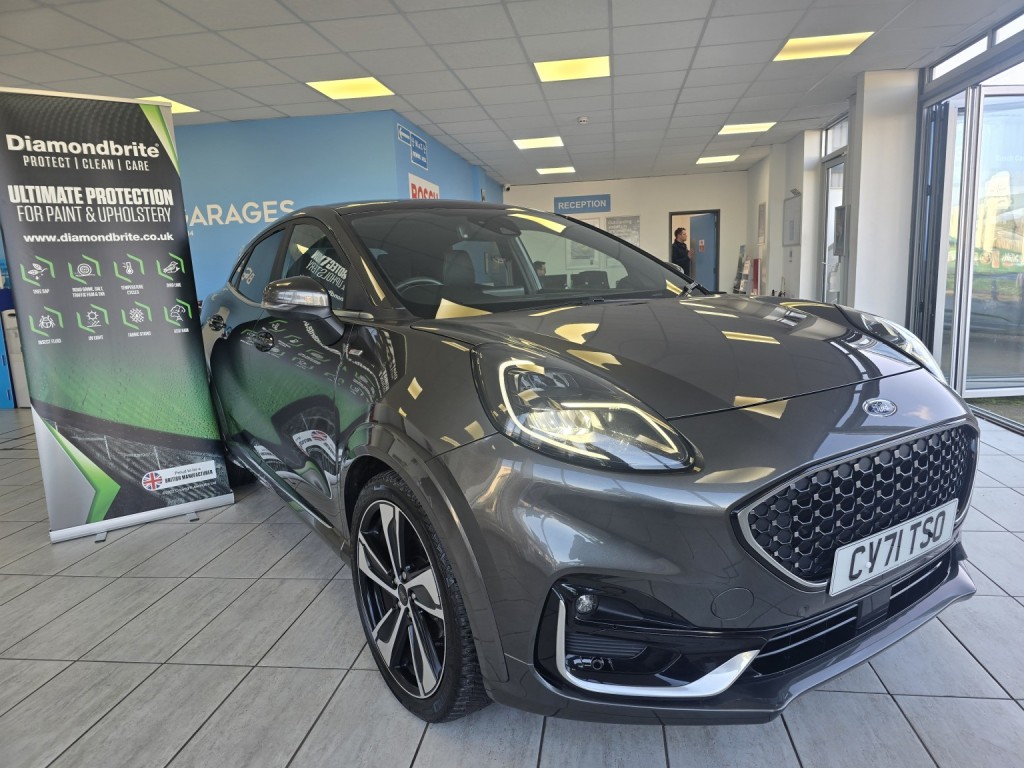SOLD - Used FORD PUMA 2021 Grey in Minehead, Somerset | Beaver Garages